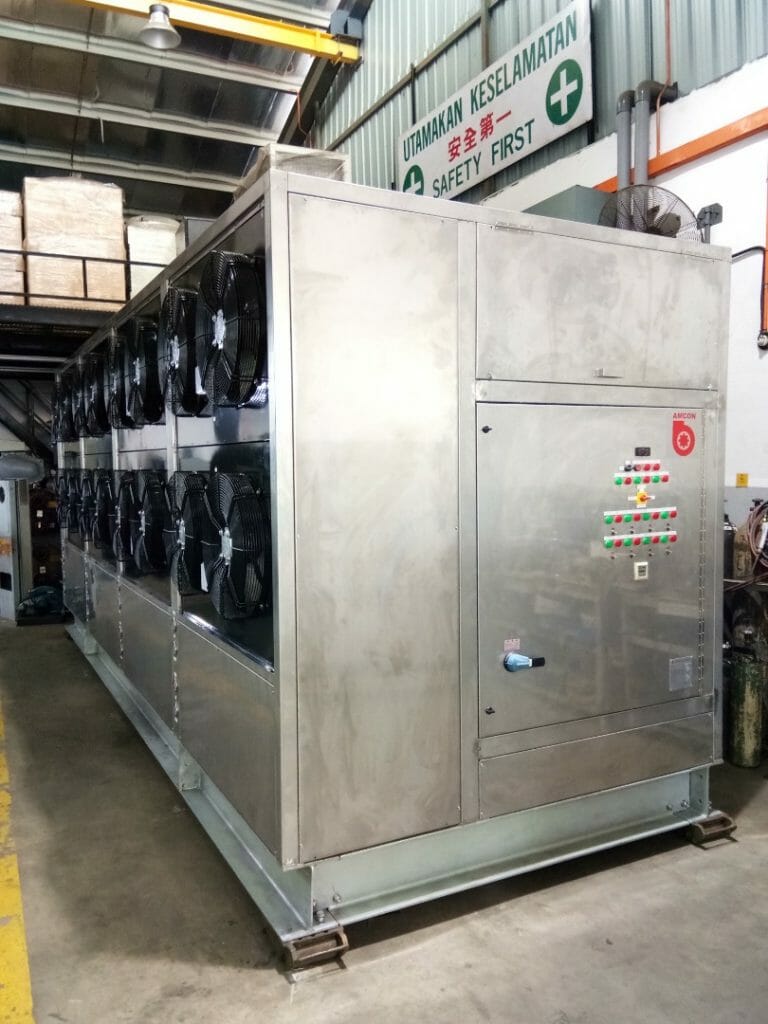 Customised Industrial Water chiller (-5°C) - Biogas application at JANA ...