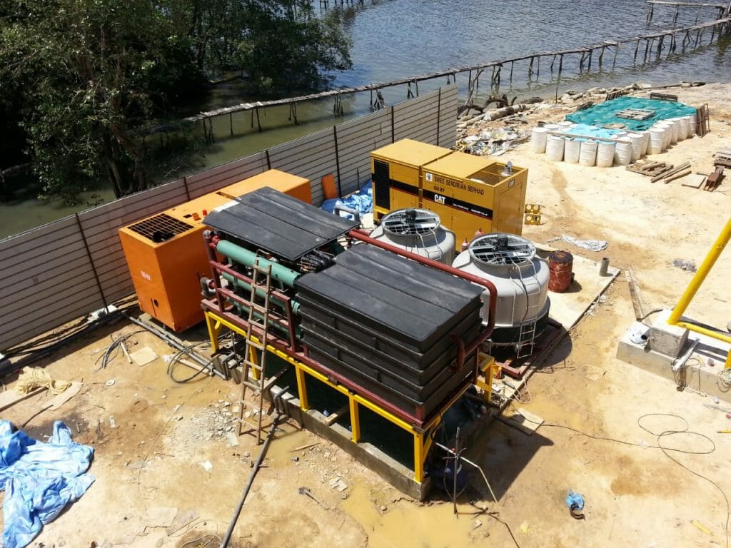 Customised Industrial Water Chiller (0°C) for batching plant - Unipati ...